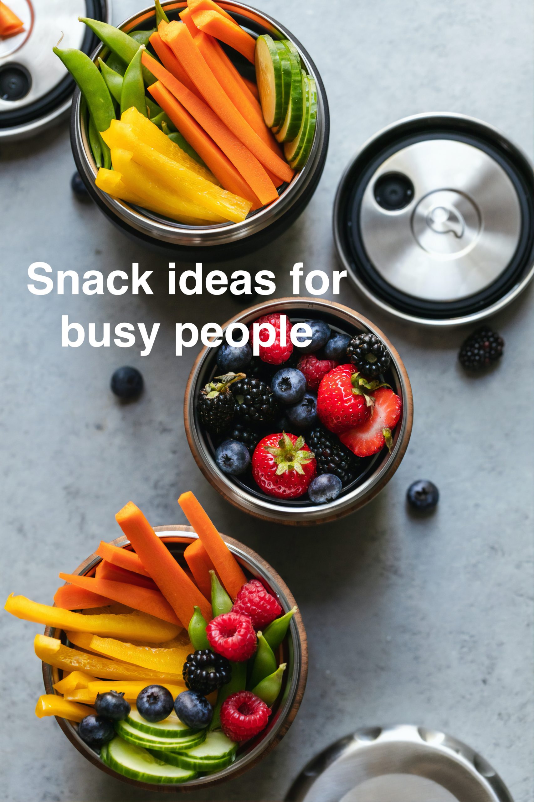 30+ Snack Ideas for Busy People - Real Nutrition